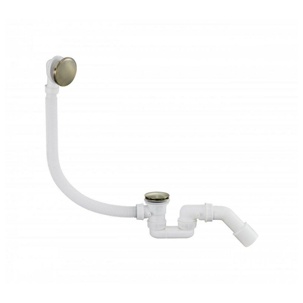 Слив-перелив (автомат) Grocenberg GB230BR, бронза