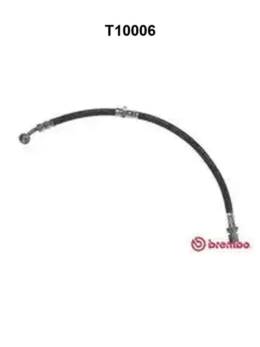 T10006, Шланг тормознои Brembo