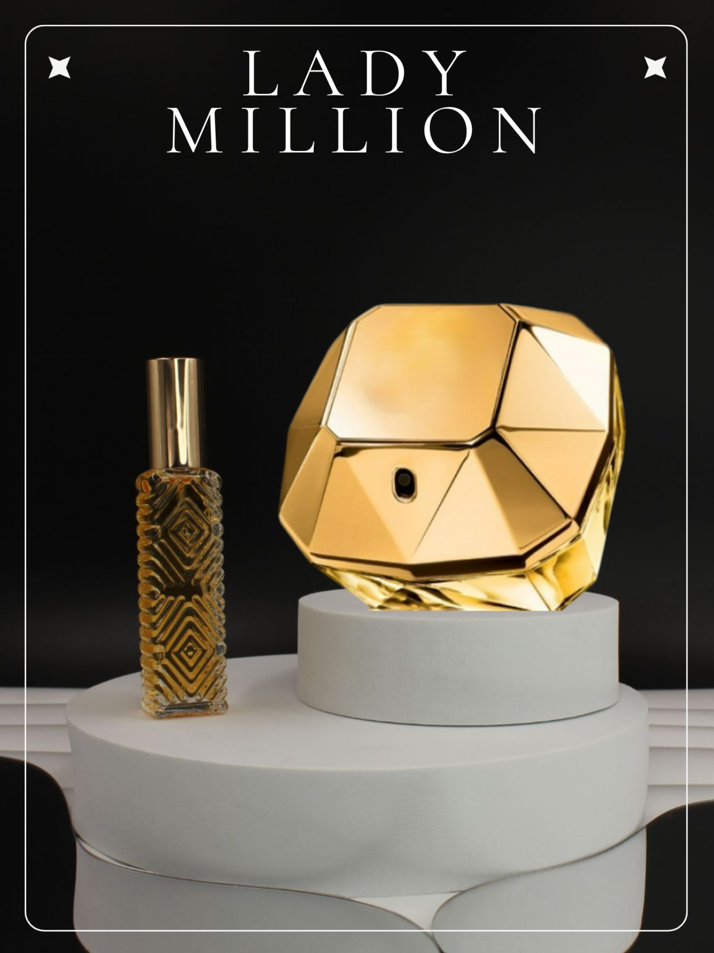 Perfum Secrets; Духи Lady Million; Леди Миллион спрей 15 мл