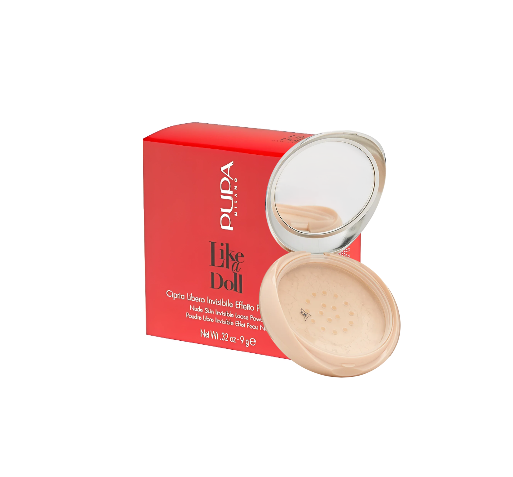 Pupa Пудра LIKE A DOLL LOOSE POWDER рассыпчатая 002 розово-натуральный