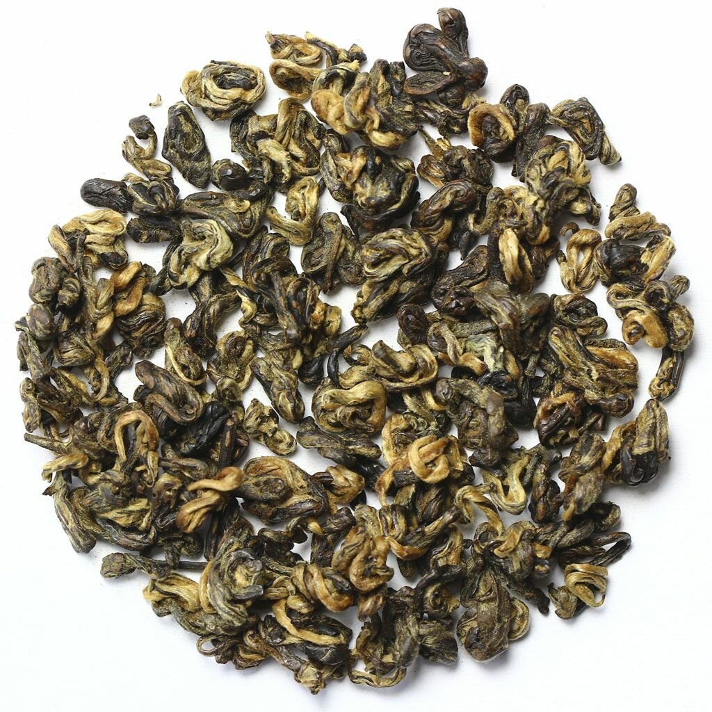 Хун Би Ло. Красная спираль (50 гр) Чаинки с оригинальным, причудливым видом закрученных спиралек. Мягкий и сладкий чай