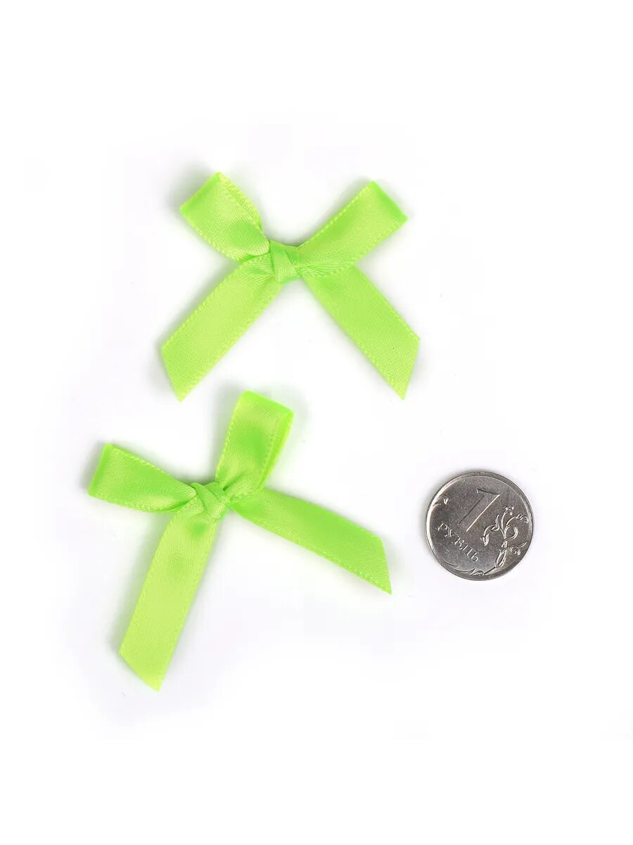 Бантики пришивные 100 шт 3,5 см