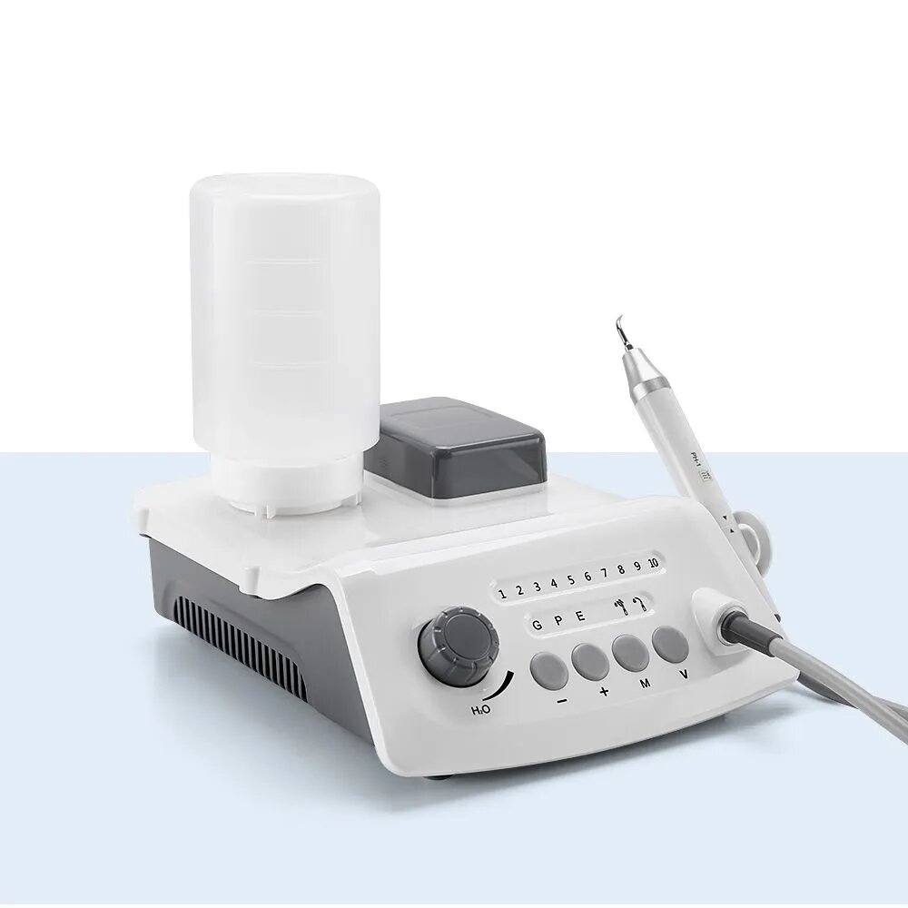 Стоматологический светодиодный ультразвуковой скалер с беспроводным управлением и съемным наконечником, автоматический очиститель зубов с подачей воды A8, простая версия