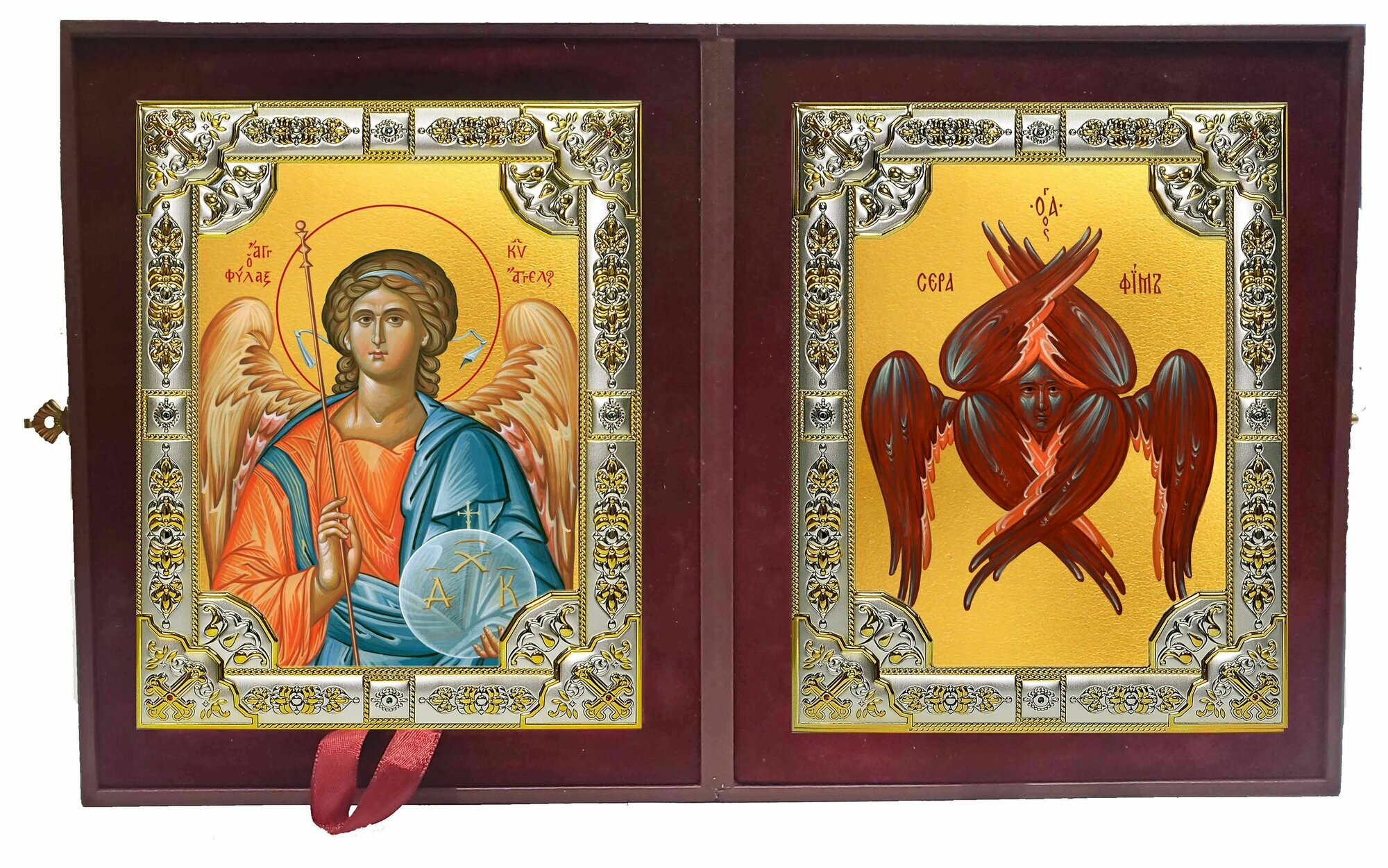 Икона Серафим Шестикрылый