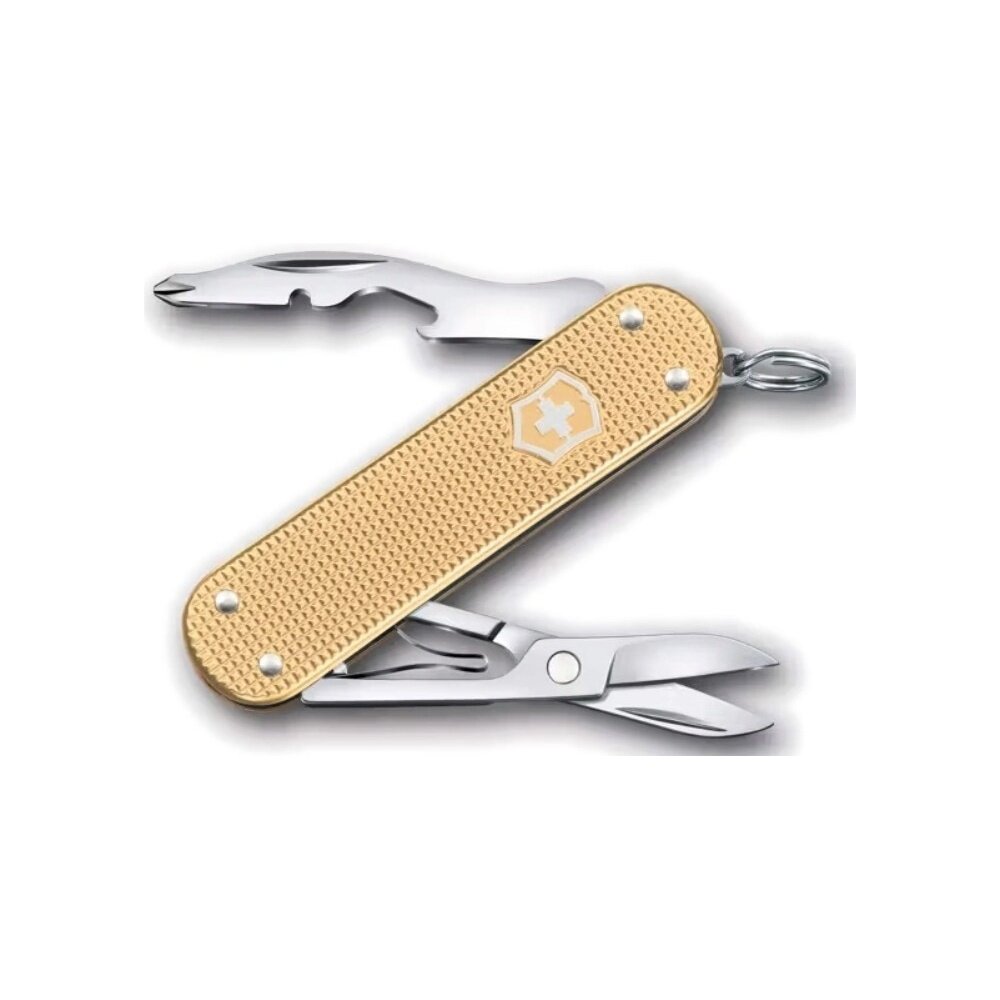 Victorinox 0.6261.28 Мультитул victorinox companion s alox, 58 мм. 5 функций, золотистый