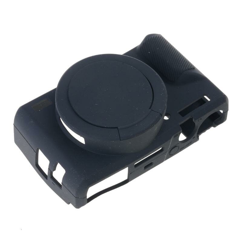 Силиконовые корпуса защитники для G7X Mark 3 III G7X3 защитный корпус камеры, Черный