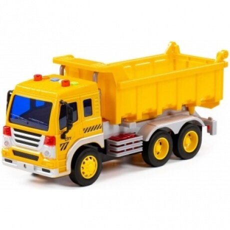 Автомобиль инерционный Полесье "Сити" самосвал свет, звук арт.86204/8