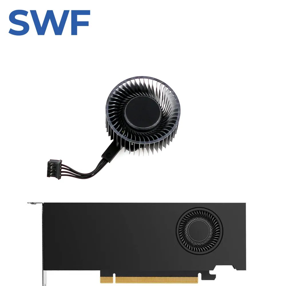 BAPB0420B2UP001 Вентилятор охлаждения для PNY NVIDIA Quadro RTX A2000 6GB 12GB видеокарты Вентилятор охлаждения