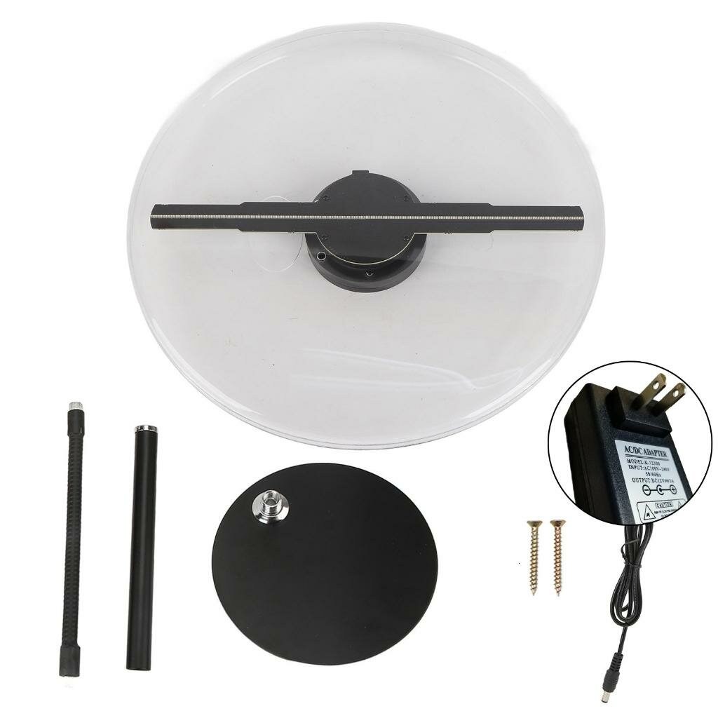 Голографический 3D вентилятор 30см