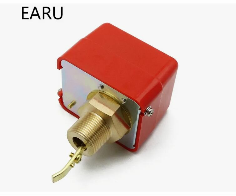 Реле - датчик протока HFS-15 (230В, 8А, НР1/2", IP 64, латунь/нерж. сталь)