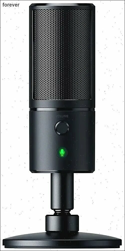 Микрофон Razer "Seiren" X, конденсаторный, суперкардиоидный, черный
