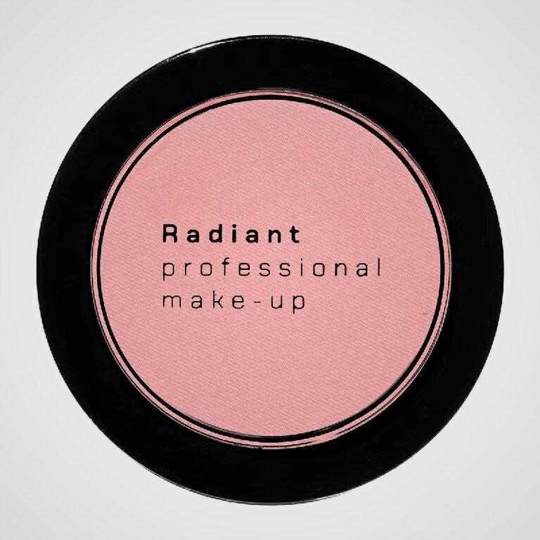 Румяна компактные матовые тон 1 Розовый RADIANT MAKE-UP PURE MATT BLUSH COLOR No 1 Румяна 4 гр