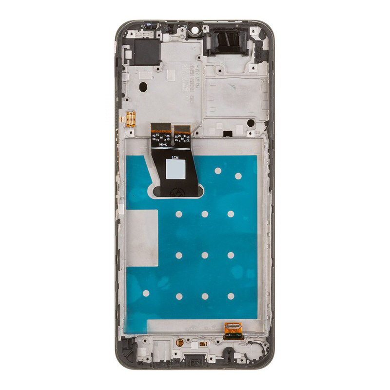 Дисплей (экран) в сборе с тачскрином для Huawei Nova Y61 (EVE LX9N) черный с рамкой (Premium LCD) / 720x1600