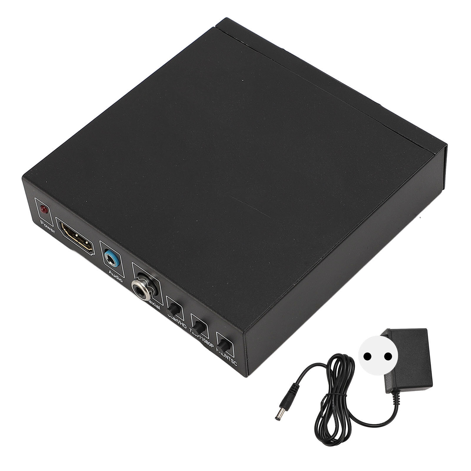 HD-конвертер видео 1080P, SCART в HDMI + RGB, конвертер звука, EU Plug 100V-240V