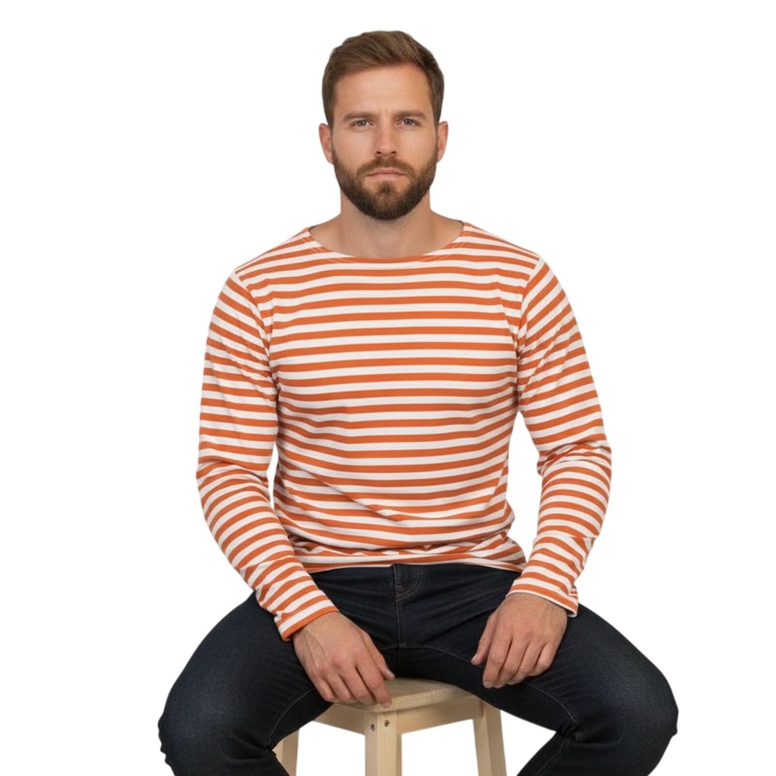 Тельняшка МЧС (с длинным рукавом, летняя); 100% хлопок; уставная, соответствует госту; размер 44-46