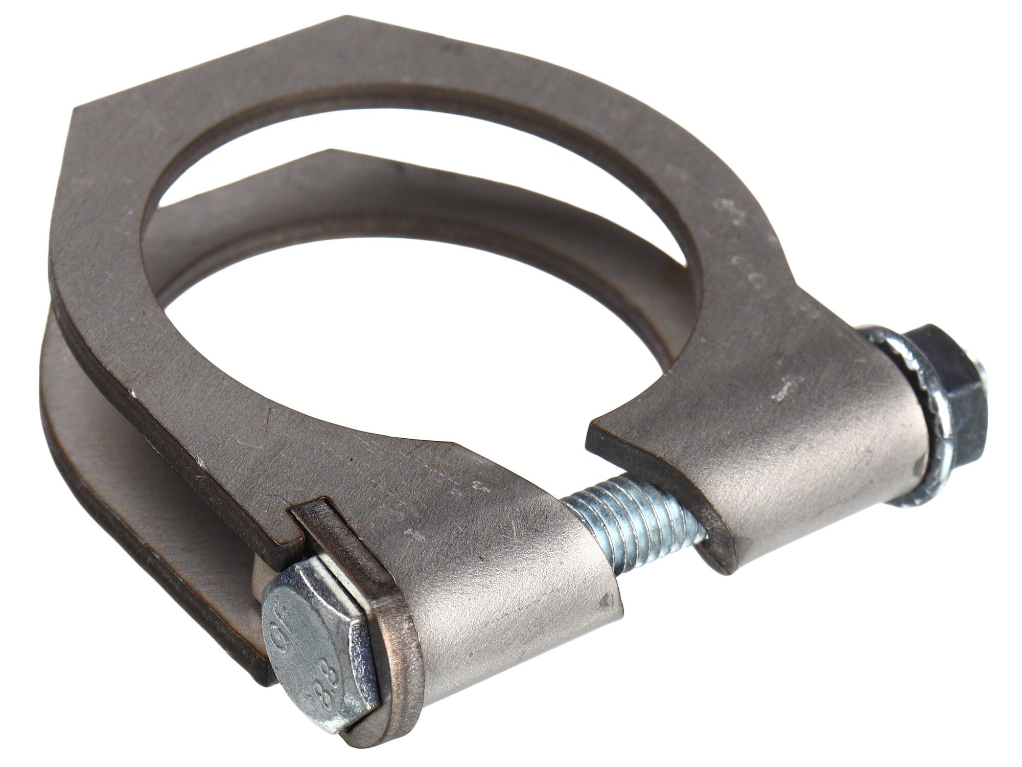 Хомут глушителя кольцевой d-48 нержавеющая сталь CBD