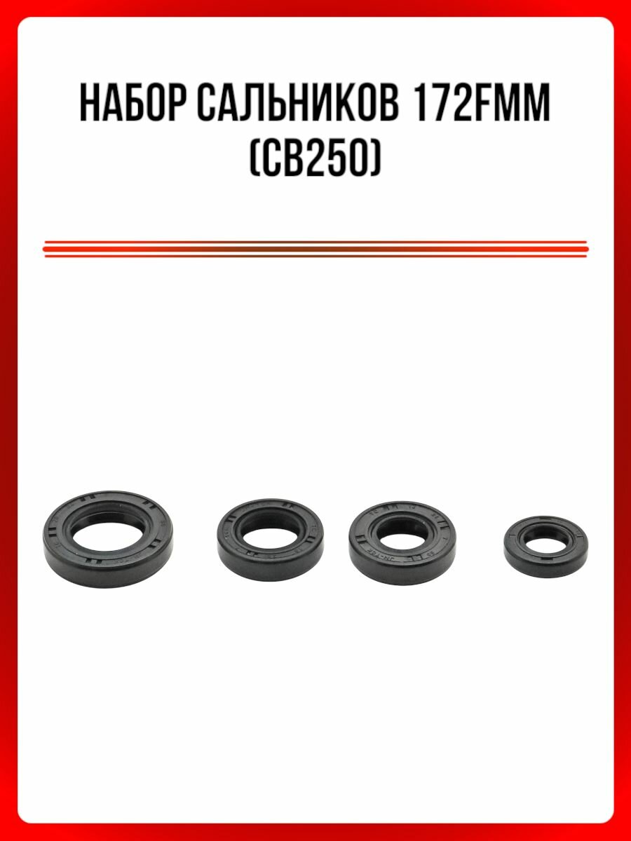 Набор сальников 172FMМ (CB250)