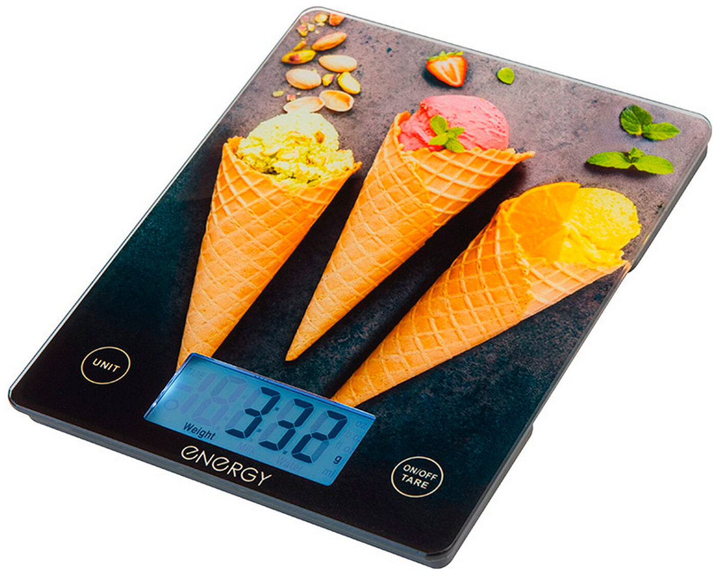 Кухонные весы Energy EN-433C, 10 кг