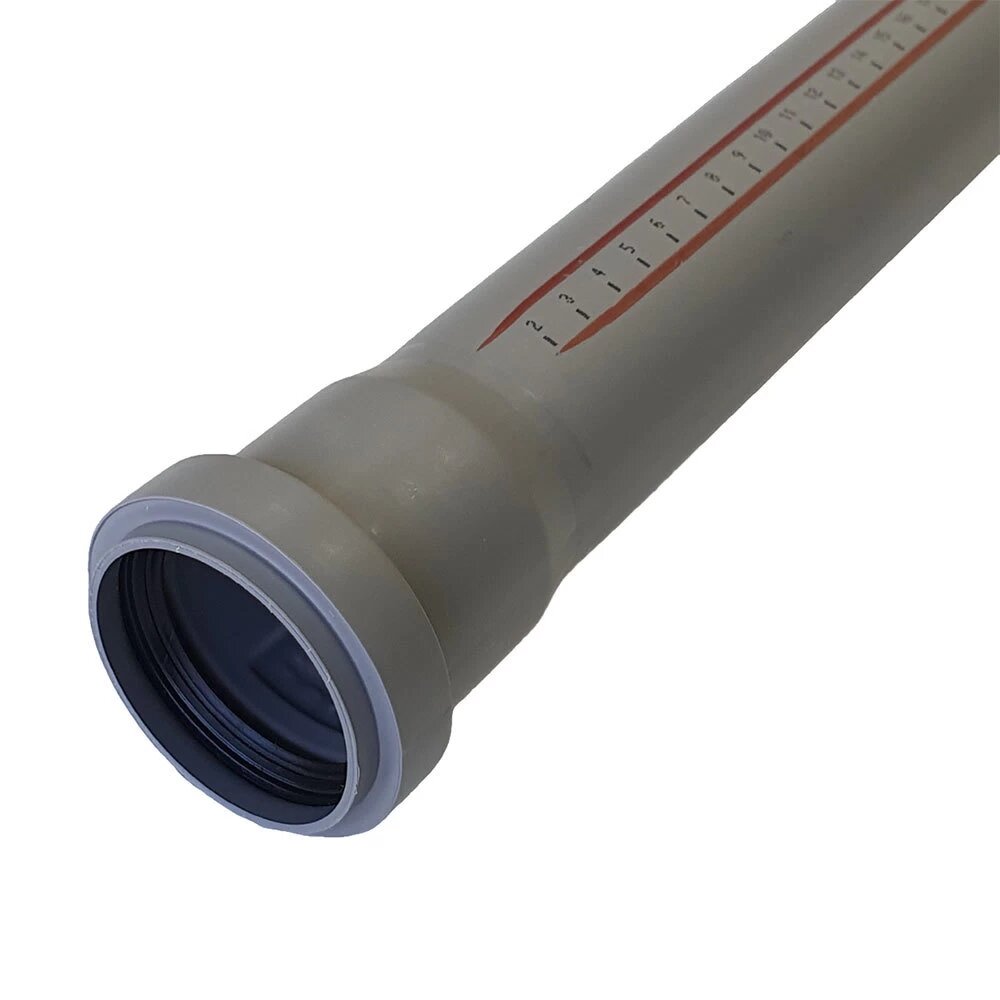 Труба канализационная Ostendorf HTEM d50x2000 мм пластиковая для внутренней канализации (112060) Ostendorf 112060/38009