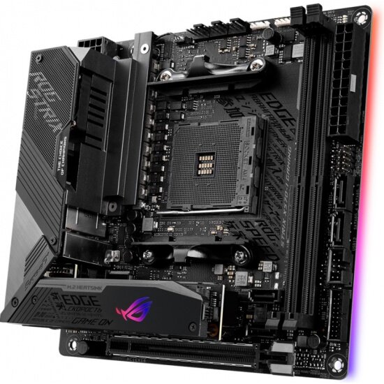 Материнская плата Asus ROG STRIX X570-I GAMING (AM4, mini-ITX)