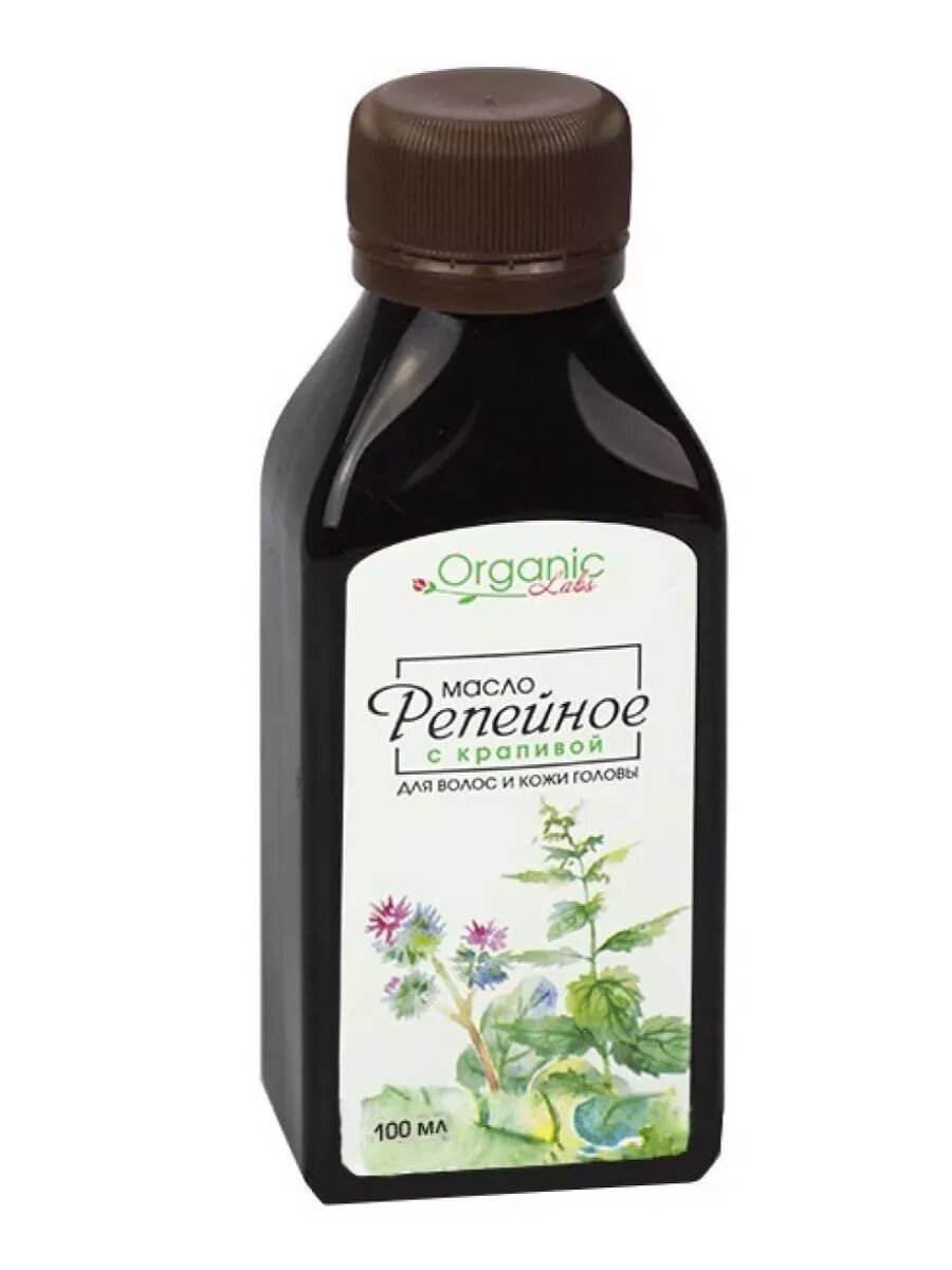 Масло репейное с крапивой 100мл - 1 шт.
