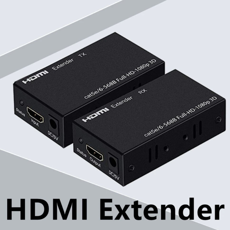 HDMI удлинитель 60 метров, EU Plug