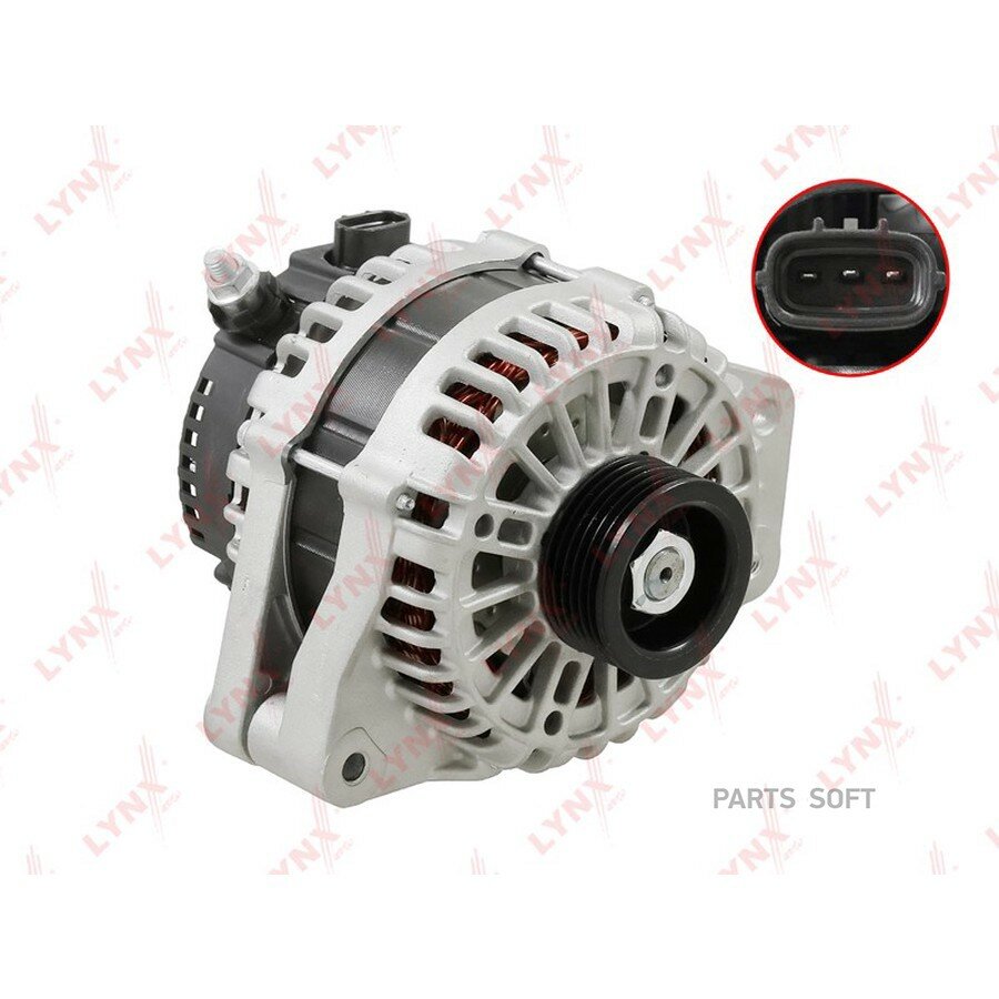 Генератор CHERY Tiggo 5 2.0 13>, Tiggo T11 1.6-2.0 05> от официального дистрибьютора, LYNXAUTO, артикул EA1246