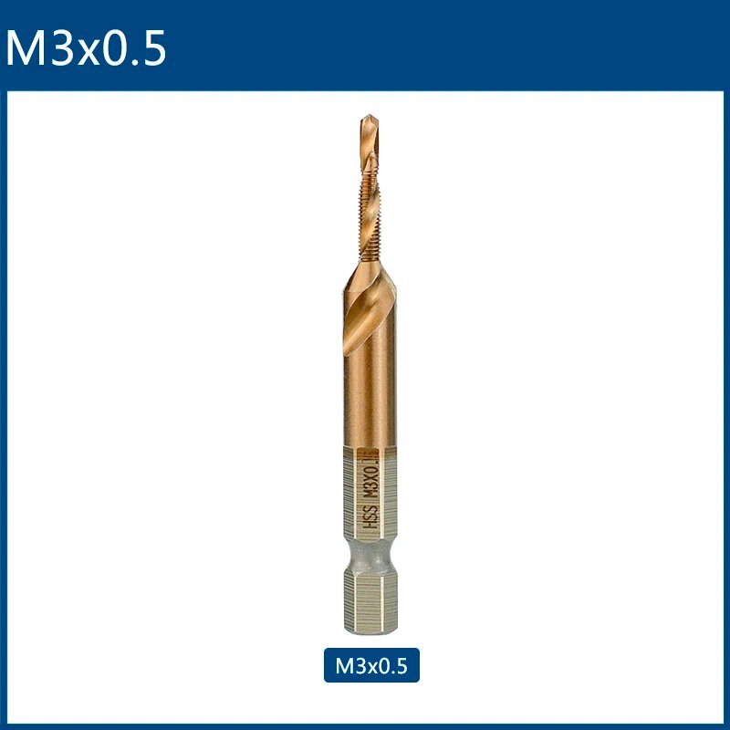 Метчик резьбы XCAN M3x0.5 HSS