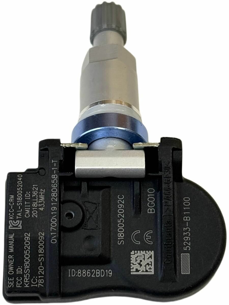 1 датчик давления шин для Hyundai 52933B1100 Hyundai