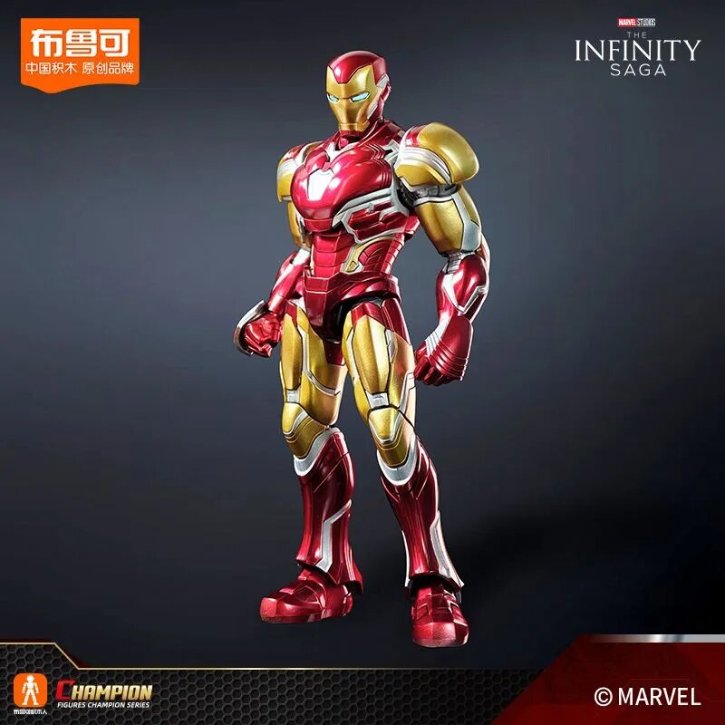 Фигурка Железного человека MK85 от blokees в стиле культовогo персонажа Marvel — фото 1