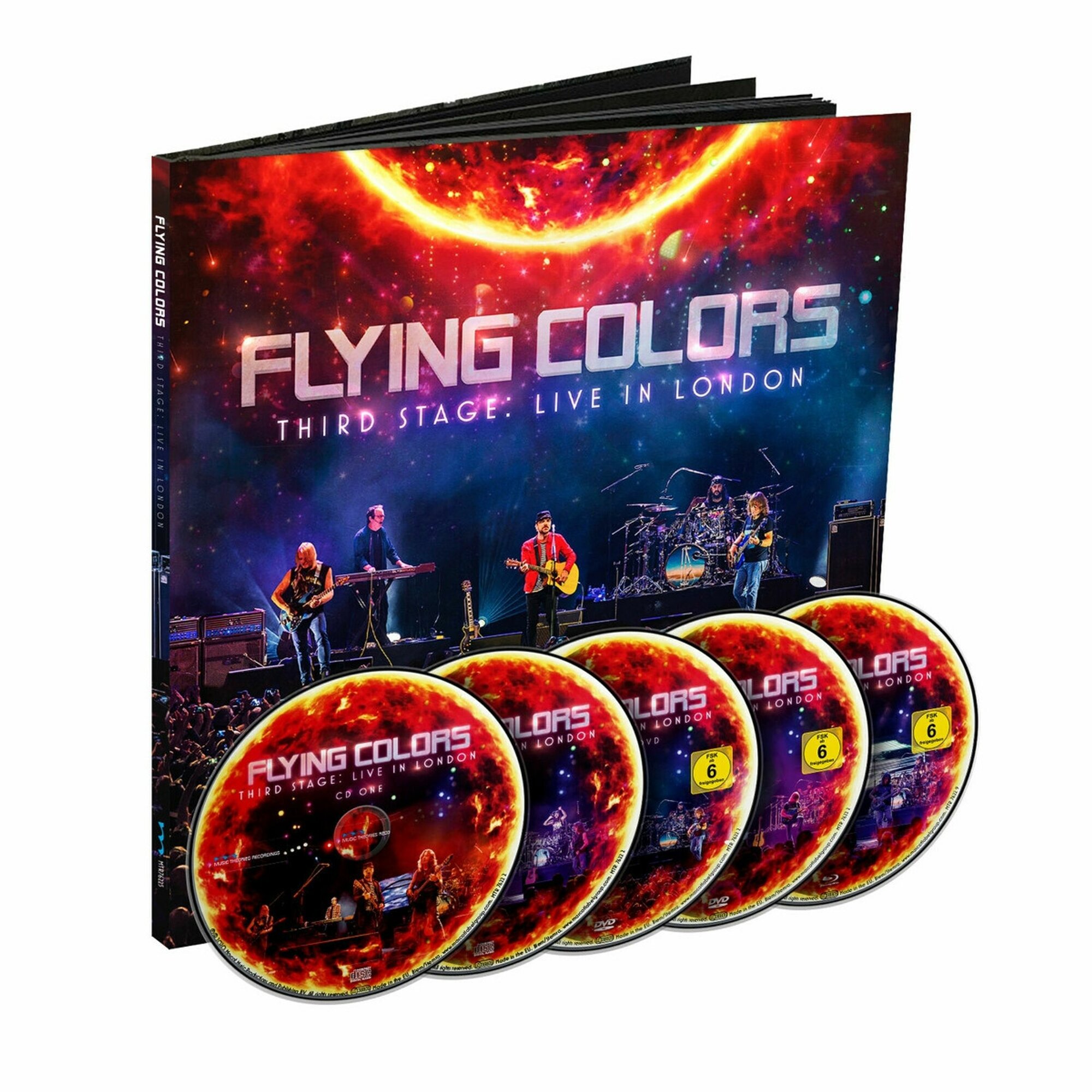Компакт-диск Flying Colors - Third Stage: Live In London (Limited Earbook) (2 CD, 2 DVD, 1 Blu-ray Dic) (2 CD)