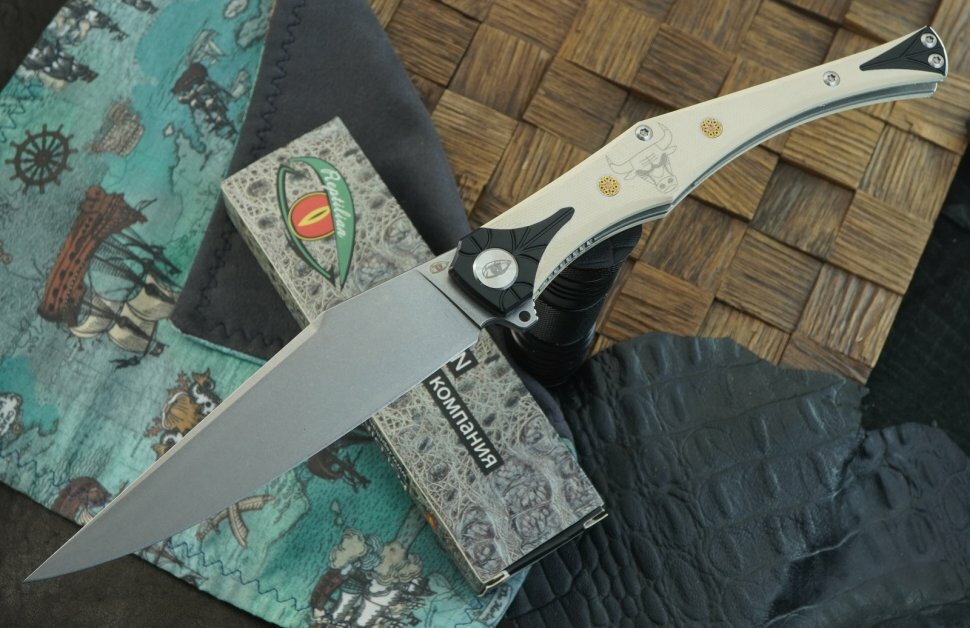 Складной нож Reptilian Идальго-03, сталь VG-10