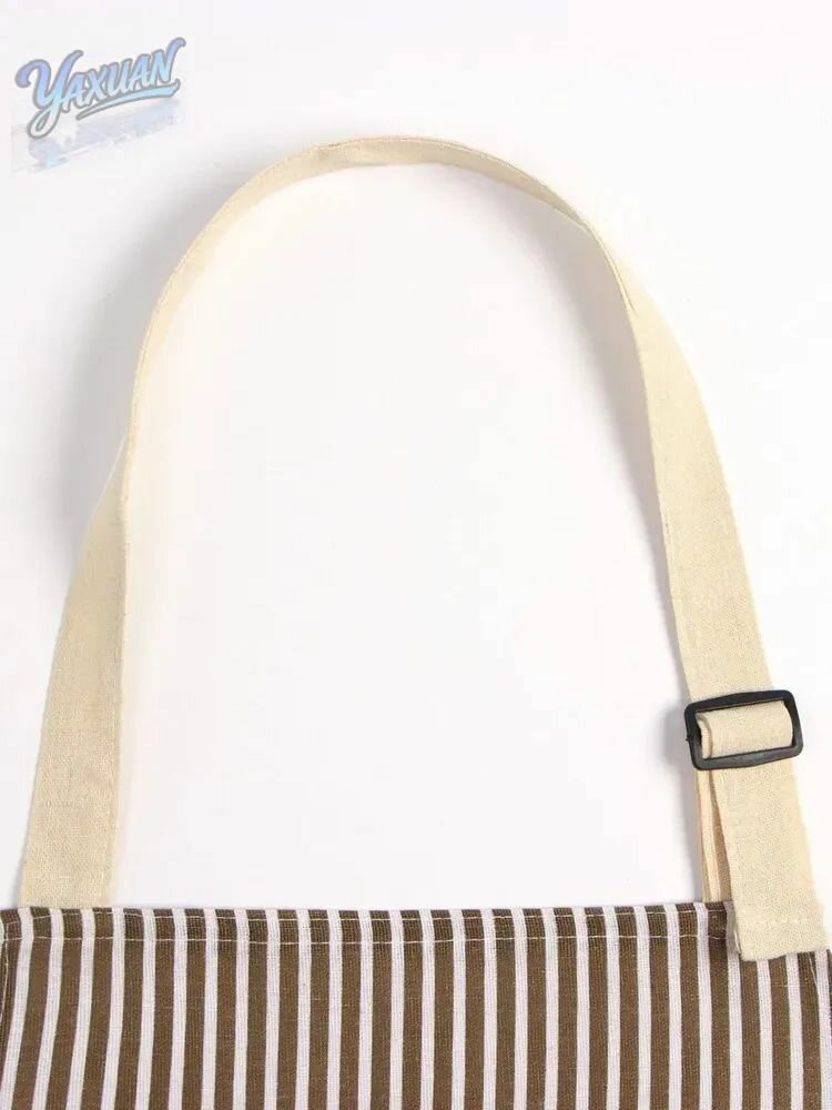 Фартук новогодний женский, 70х65 см, поварской передник с карманом