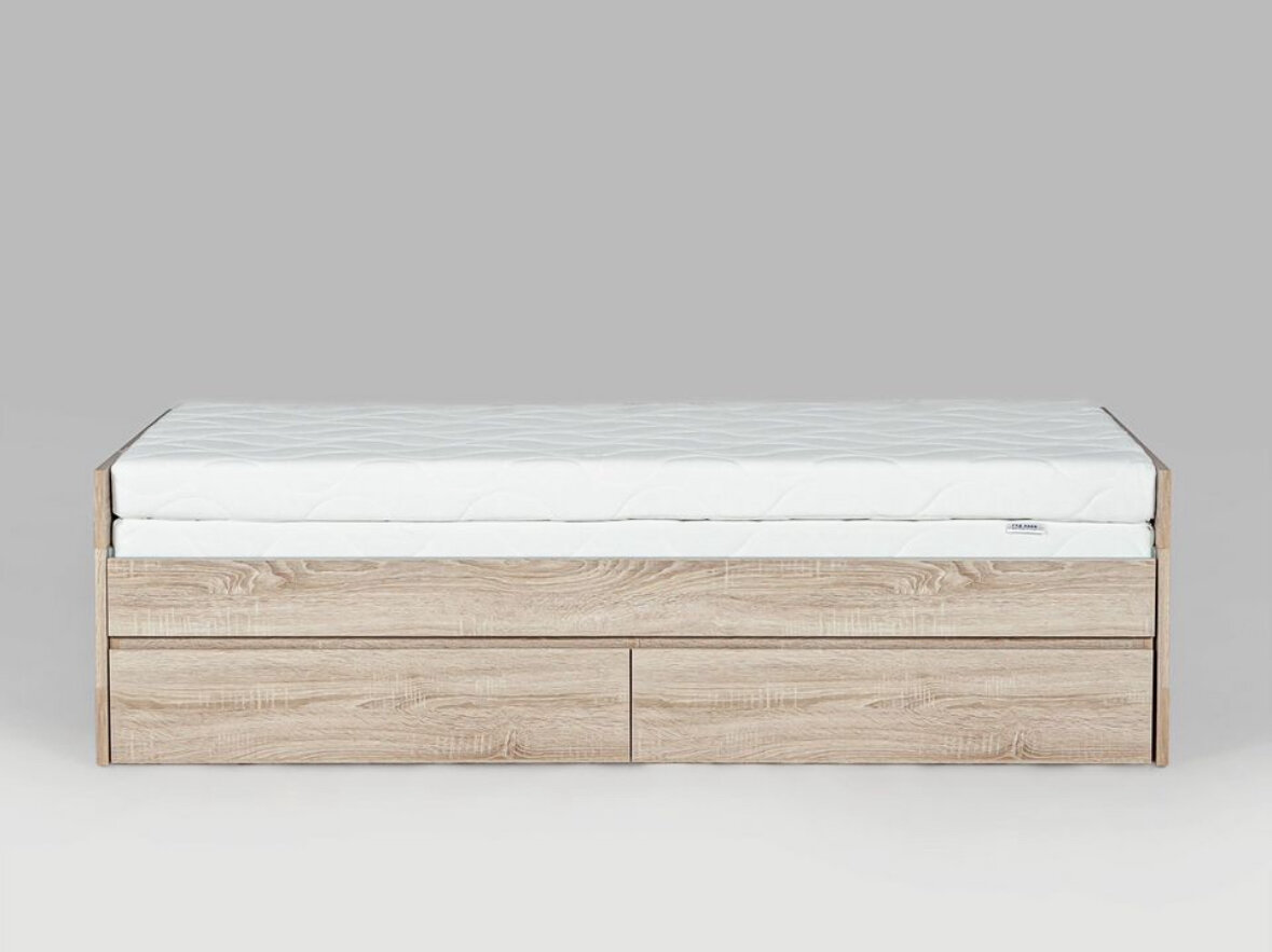 Сириус кушетка 90х200-180х200 с матрасами цвете Сонома