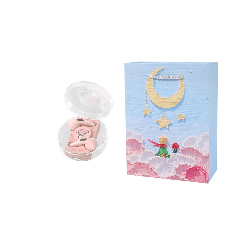 Беспроводные наушники унисекс Sanrio TWS 6028145, TWS, Bluetooth, с футляром для зарядки