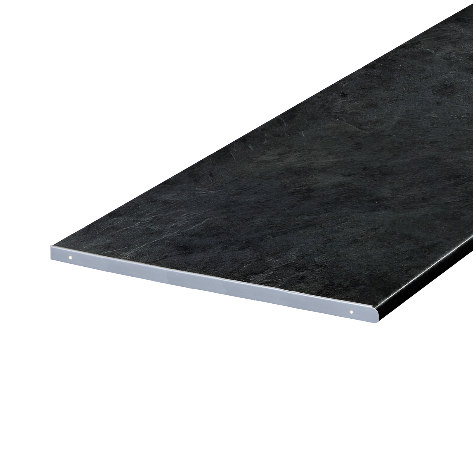 Столешница для кухни Скиф 45х60x2,6см с торцевыми планками. Цвет - Тёмная луна