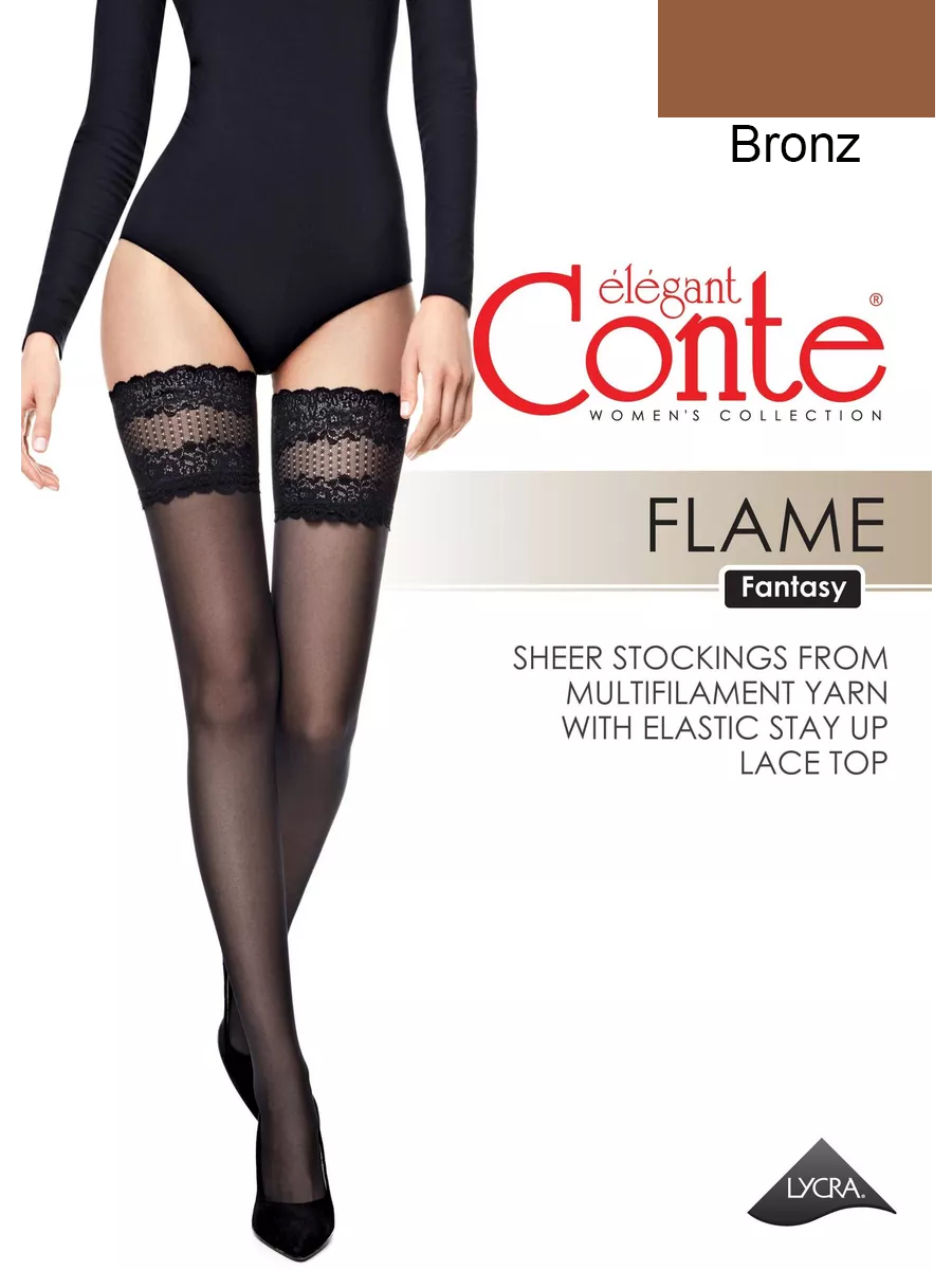Чулки Flame 20 Stay-up