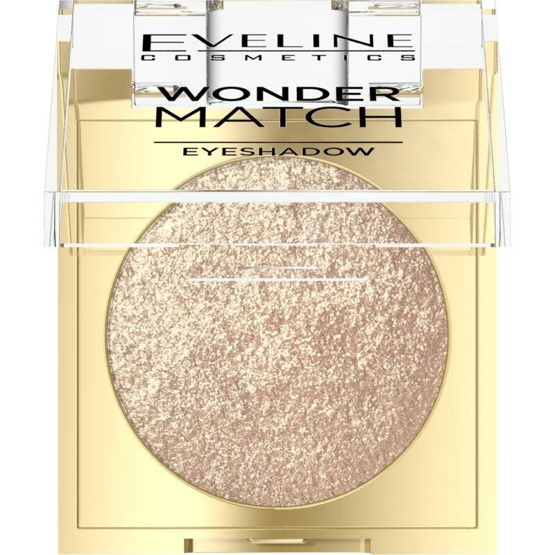 Тени для век Eveline с глиттером №05, GOLDEN GLOW серии WONDER MATCH (4144)