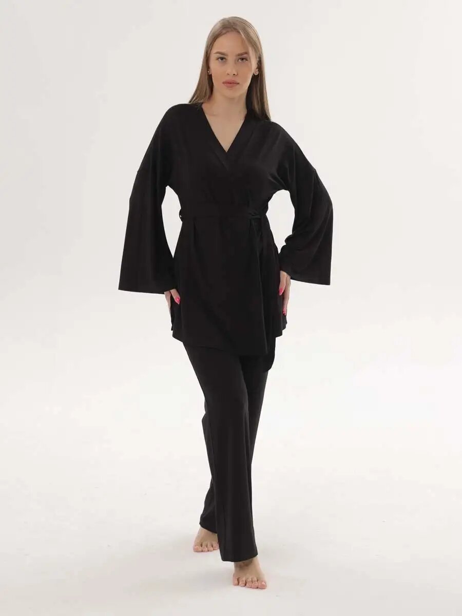 Халат-кимоно Качественная женская одежда больших размеров