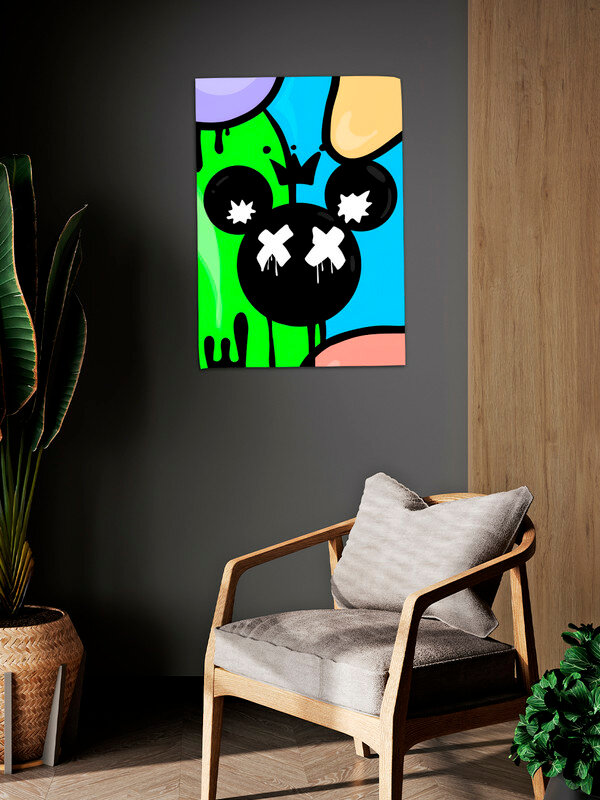 Постер для интерьера Kaws (10) 30х40 — фото 1