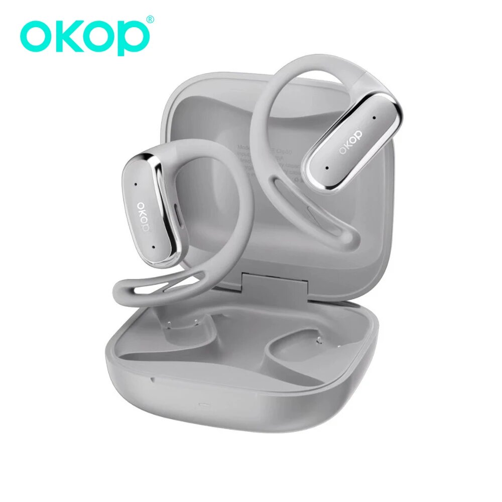 OKOP AI Headset, Ear-hanging Bluetooth Headset, OWS Intelligent Noise Reduction Headset, Game Headset, Ultra-highSoundQualityHeadset