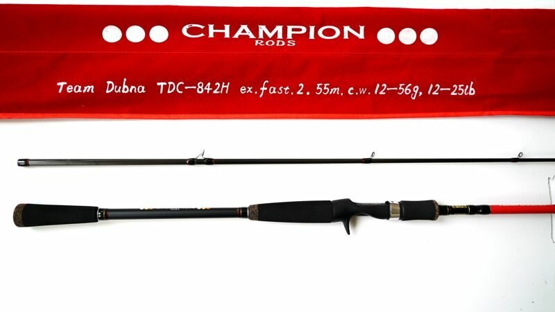 Кастинговое удилище Champion rods Team Dubna Generation II TDC2-802MH тест 10-42 г длина 244 cm