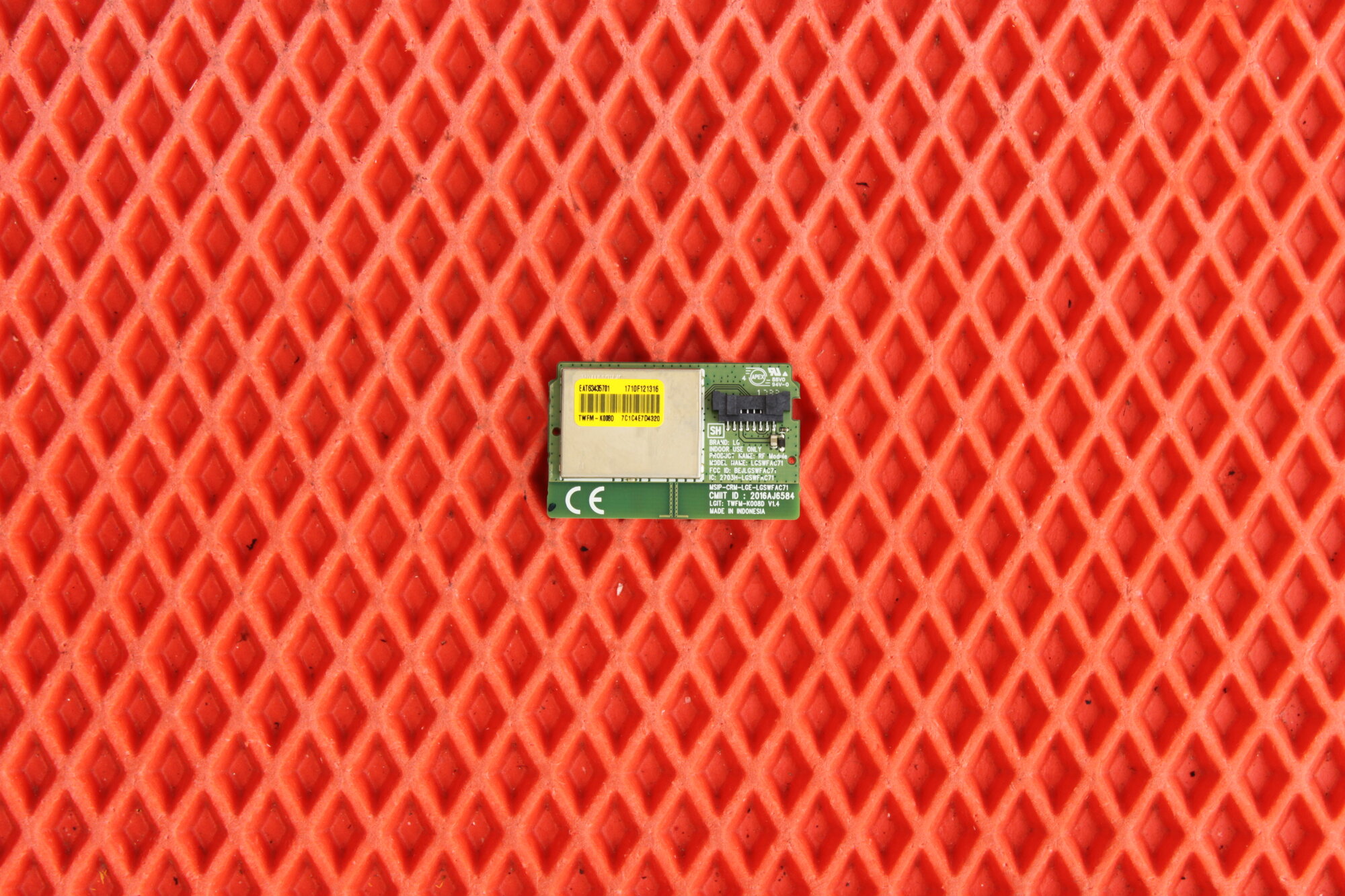 Модуль (WI-FI) LGSWFAC71 для телевизора LG 49LJ594V в надёжной упаковке