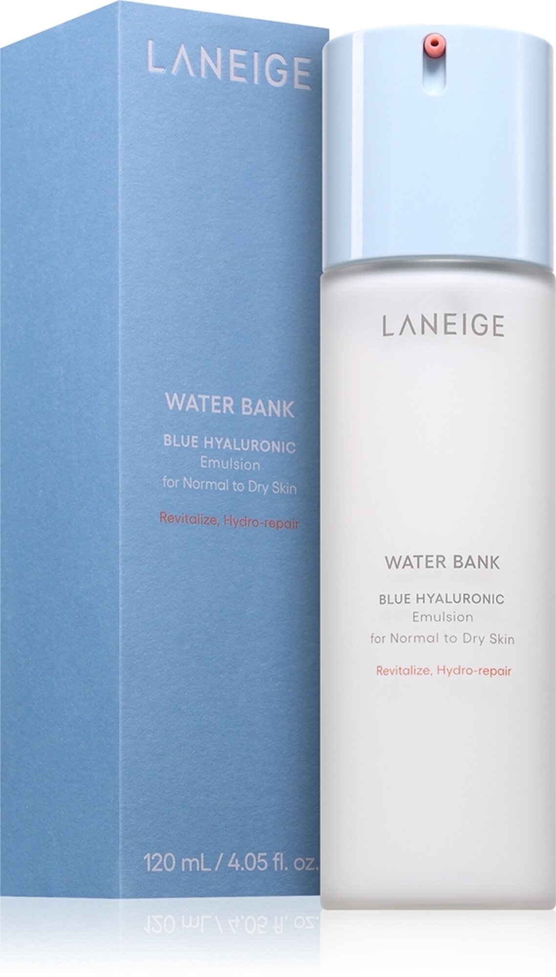 LANAIGE Увлажняющая эмульсия Water Bank Blue Hyaluronic Emulsion 120 мл