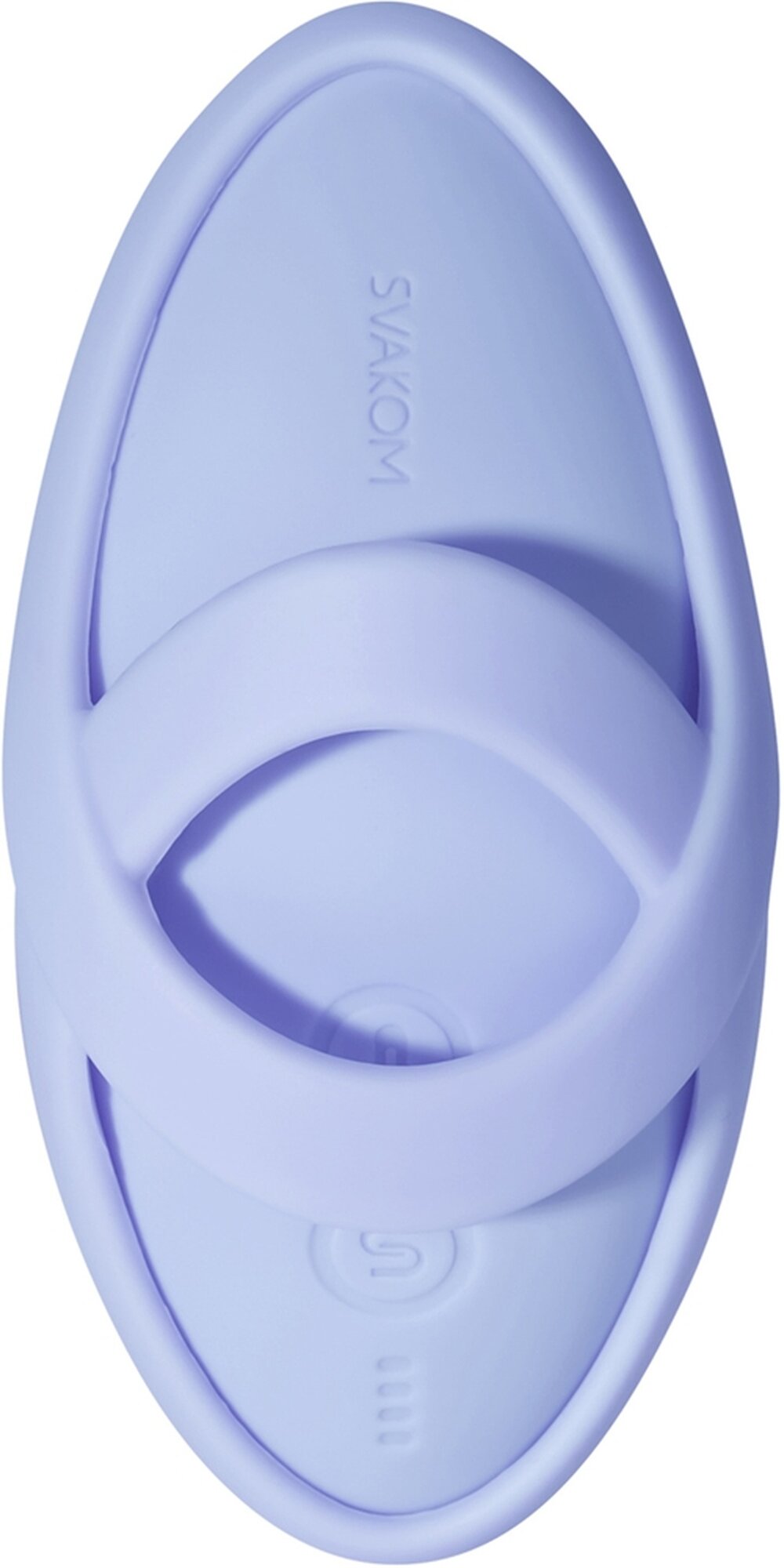 Стимулятор клитора Svakom Echo 2 с насадкой для пальца, цвет синий