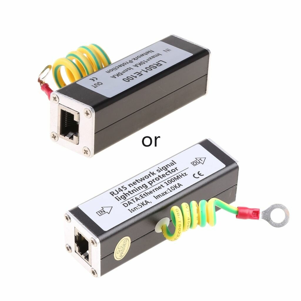 Грозозащита для камеры видеонаблюдения RJ45