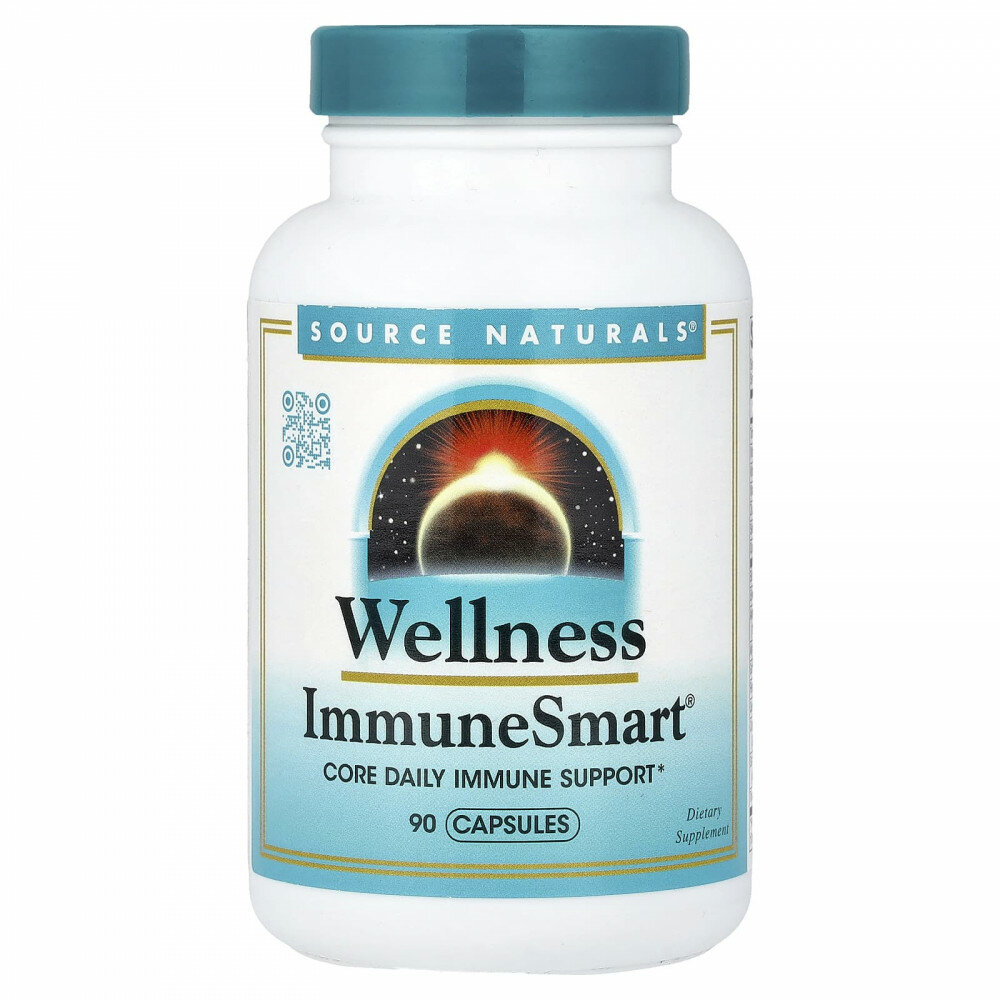 Source Naturals, Wellness, ImmuneSmart®, 90 капсул
