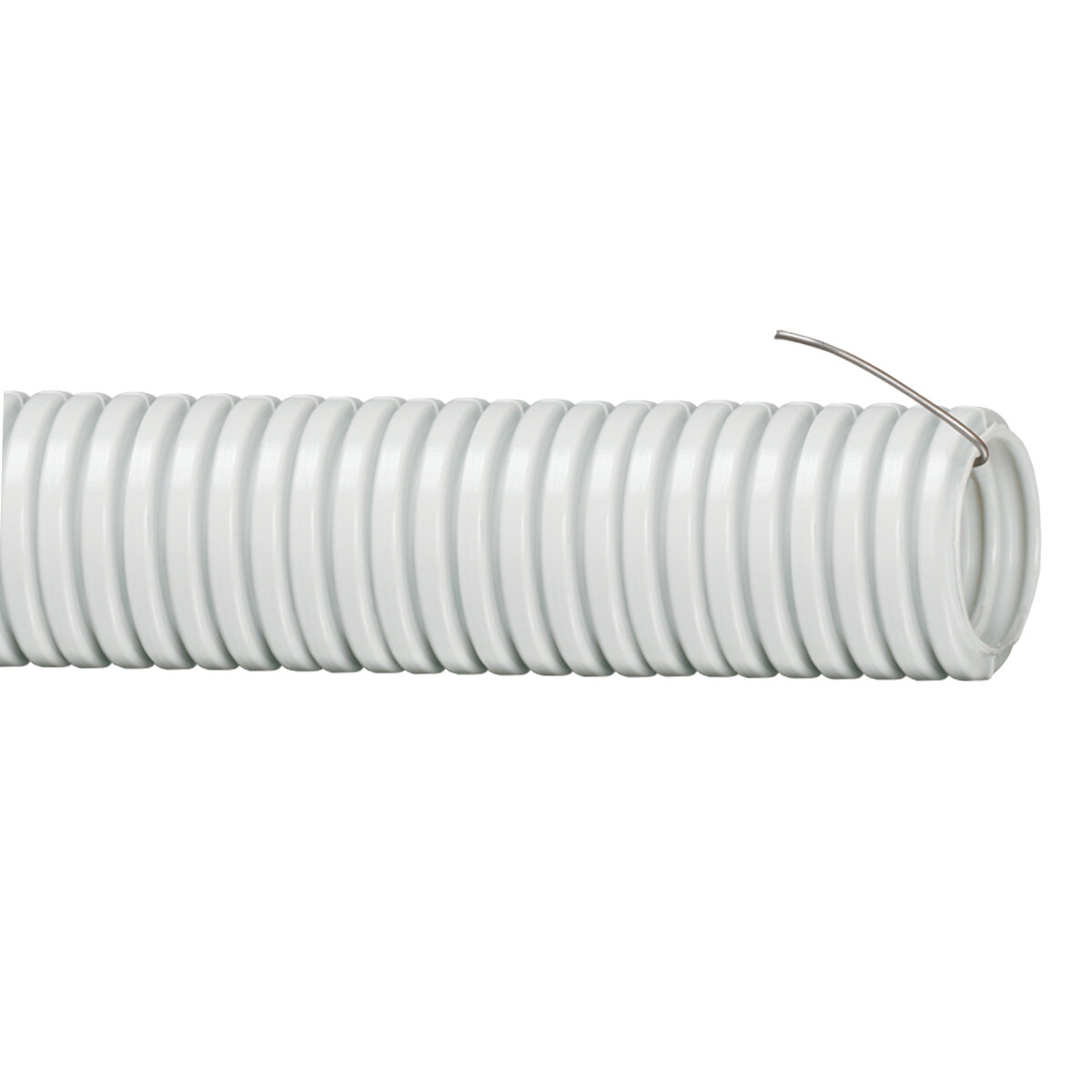 Труба гофрированная IEK поливинилхлорид, с зондом, диаметр 25 мм, длина 10 метров (CTG20-25-К41-010I)