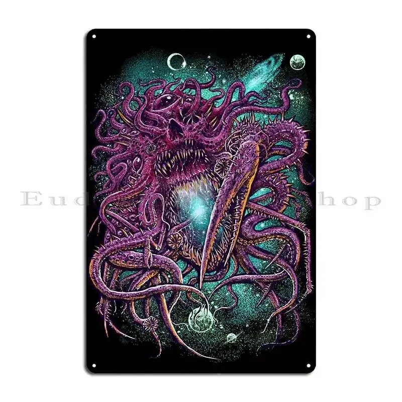 Металлическая табличка Azathoth The Nuclear Chaos 14x20cm