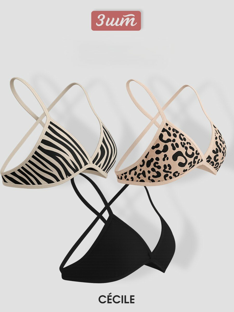 Трусы женский бра хлопок, набор 3шт., комплект